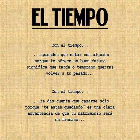 El Tiempo | PPT
