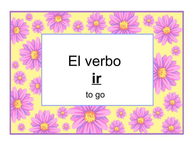 El verbo ser | PPT
