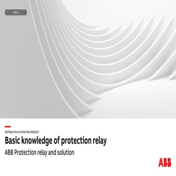 EL09 Protection Relay - basic knowledge - Presentation.pdf