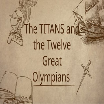 EL 112 The Titans and the Olympians.pptx