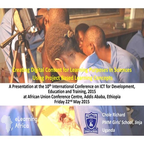 Creating Digital Content for Learning Purposes in Sciences using ...