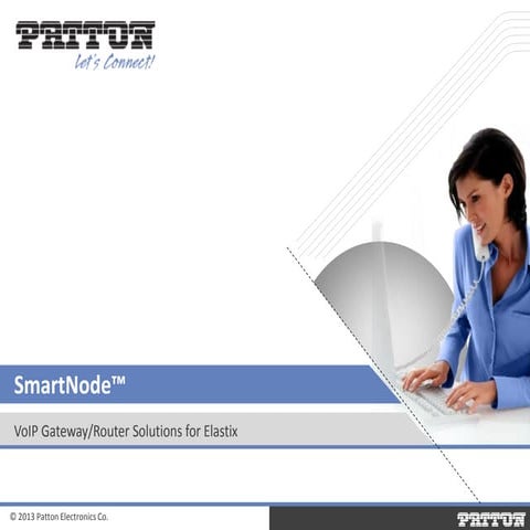 Patton: Soluciones de Routers y Gateways VoIP para Elastix | PDF