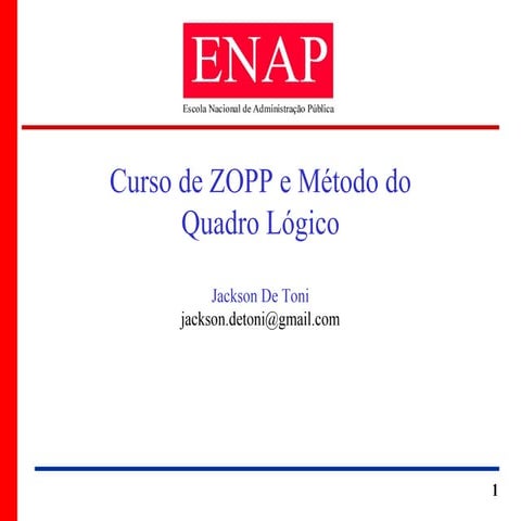 Elaboracao de projetos:ZOPP e Marco Lógico | PPT