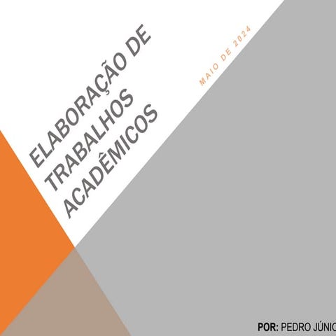 ABNT - Normas da ABNT. Slides explicativos | PDF