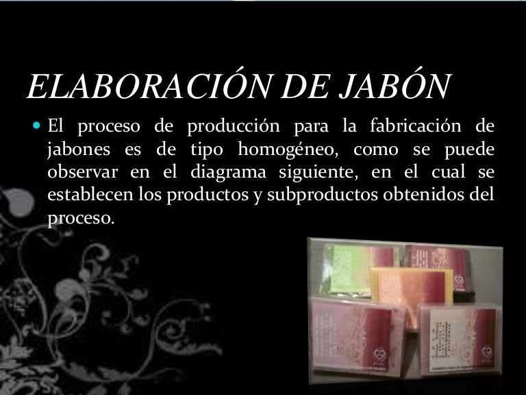 dentro Infrarrojo mudo proceso elaboracion jabon síndrome Economía Objeción