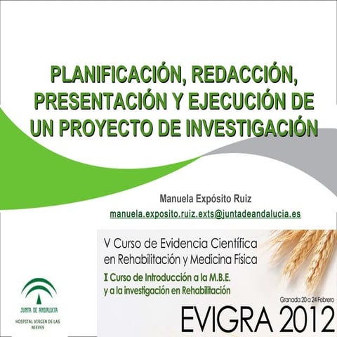 Elaboracion de un proyecto de investigacion | PPT