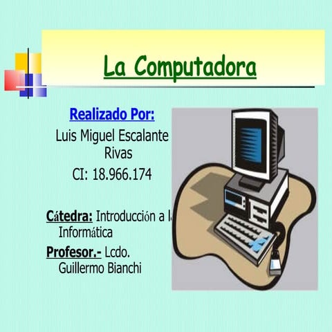 La Computadora.. | PPT
