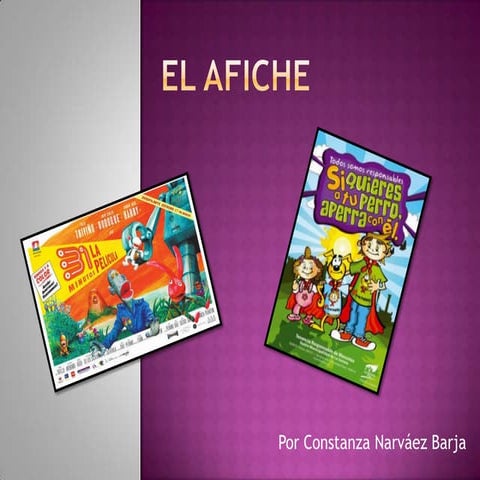 El afiche | PPT