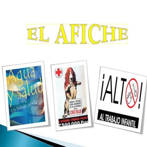 El afiche | PPTX
