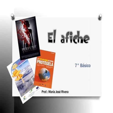 El afiche | PPTX