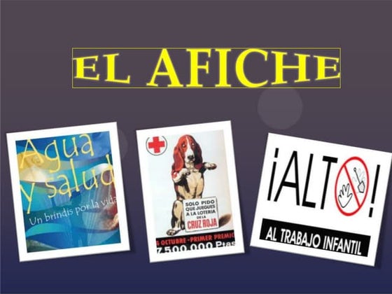 Afiche informativo | PPT