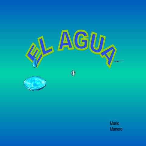 El agua | PPT