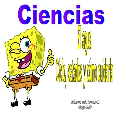 El agua | PPT