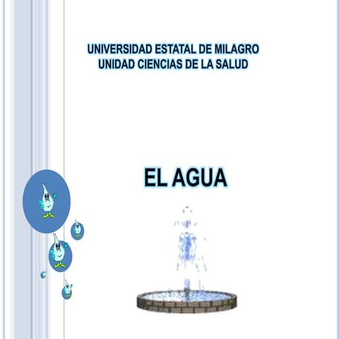 EL AGUA | PPTX