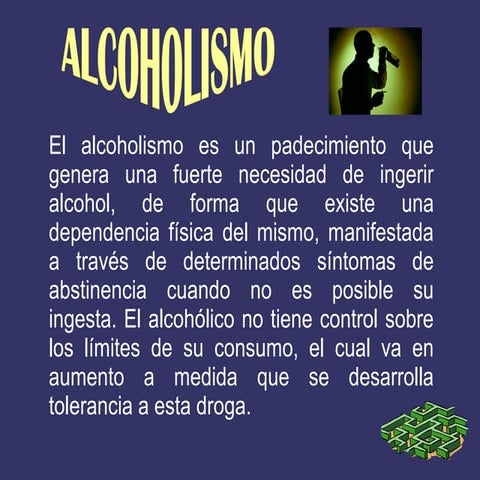 El alcohol | ODP