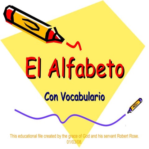 El alfabeto | PPT