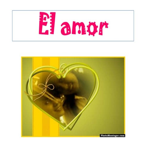 El Amor | PPTX