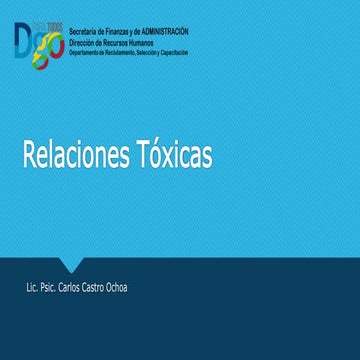 El amor tóxico | PPTX