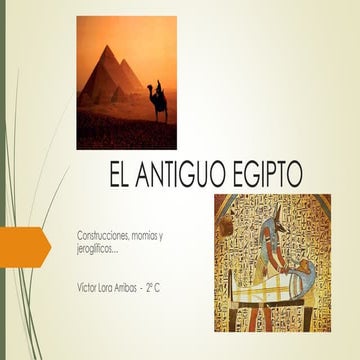 Víctor. El antiguo egipto | PPTX