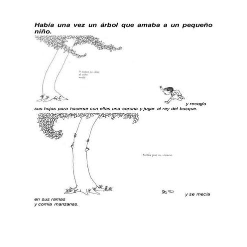 El árbol Generoso Para Imprimir Haruki Murakami: 「The Giving