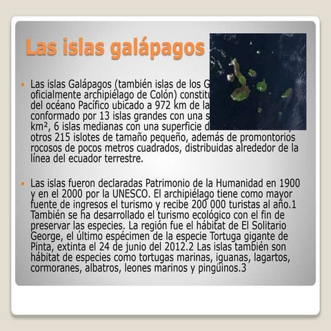 Galapagos islands | PDF