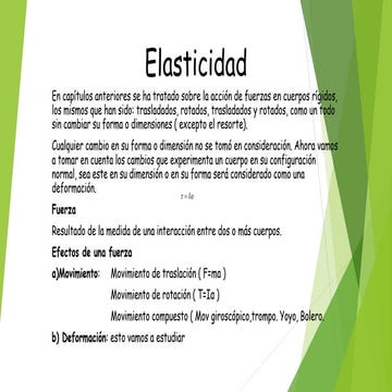 Elasticidad | PPTX