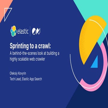 Sprinting to a crawl: Building an effective web crawler | PPT