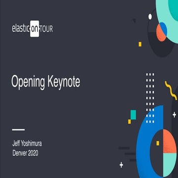 Opening keynote | PPT