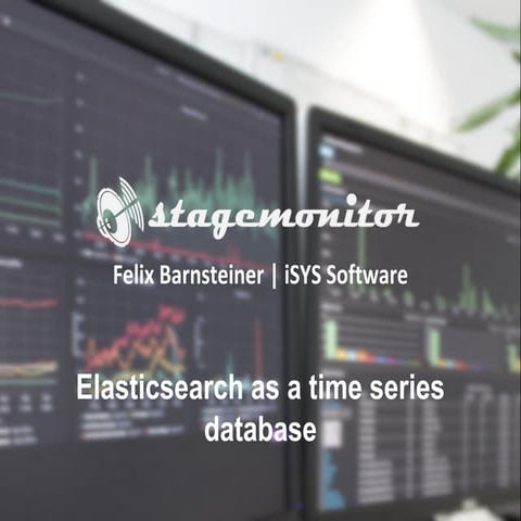 Elasticsearch As A Time Series Database Ppt