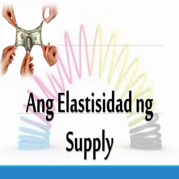 Pagbabago ng Supply | PPTX