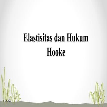 Elastisitas modulus young DAN HUKUM HOOKE.pptx