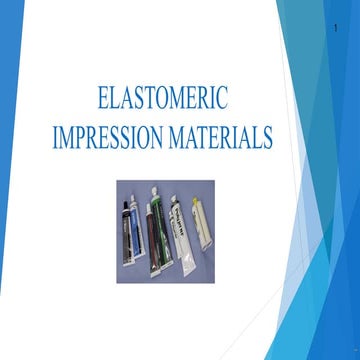 silicon impression material | PPTX