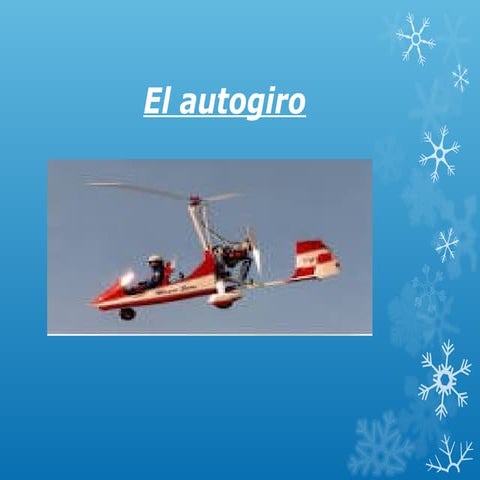 El autogiro | PPT
