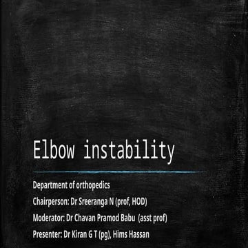 Elbow instability copy.pptxhsjwkabbanansnmama | PPTX