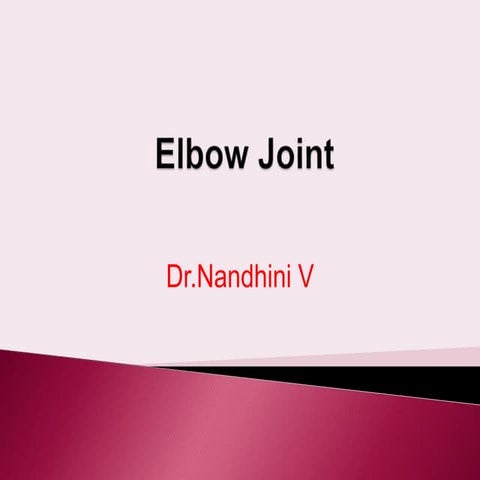 elbow joint .ppt