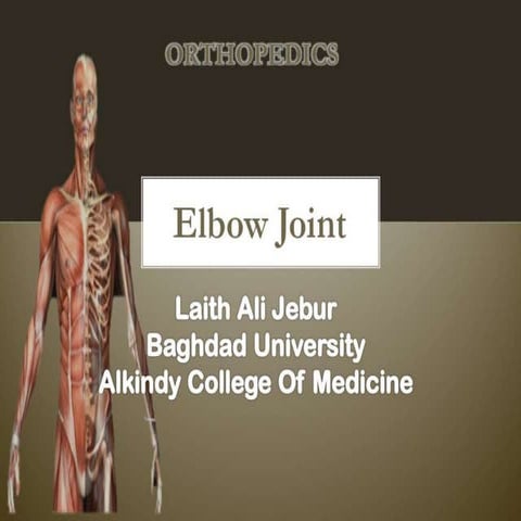Elbow joint imaging | PPT