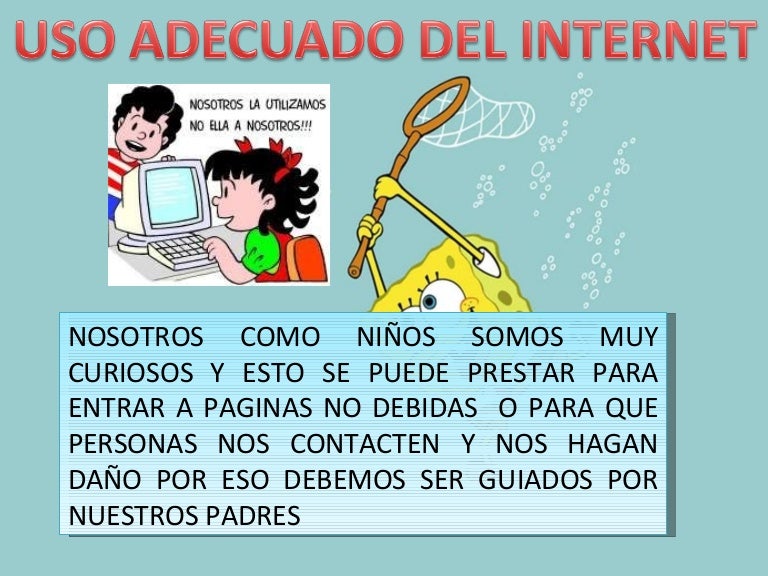 El buen uso del internet