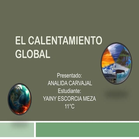 Calentamiento Global | PPTX