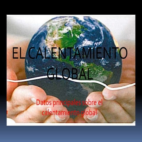 Calentamiento global | PDF