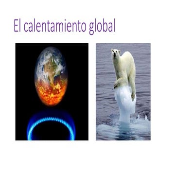 Calentamiento global | PPTX