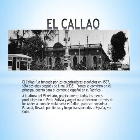 El callao | PPTX