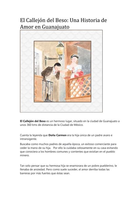 El callejón del beso | PDF