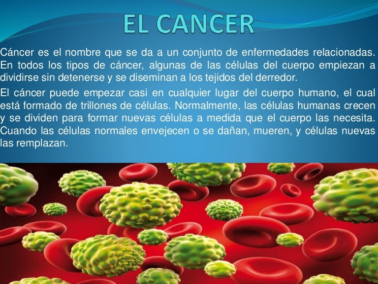 El cancer