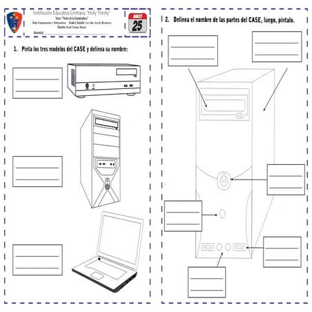 EL CASE Y SUS PARTES G1.pdf como conocer el | PDF