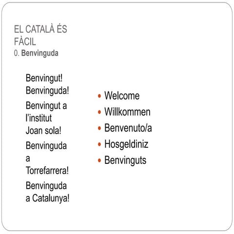 El català és fàcil | PPTX