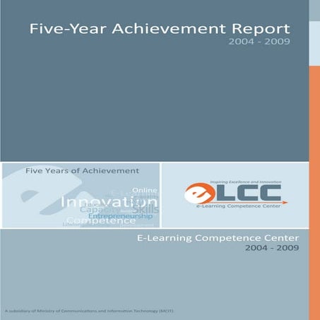 Elcc five year_achievement_report | PDF