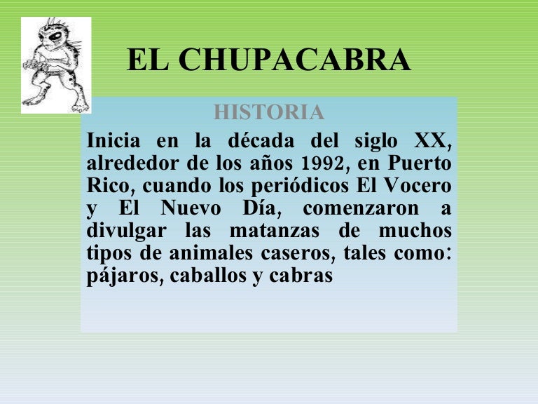 El Chupacabra