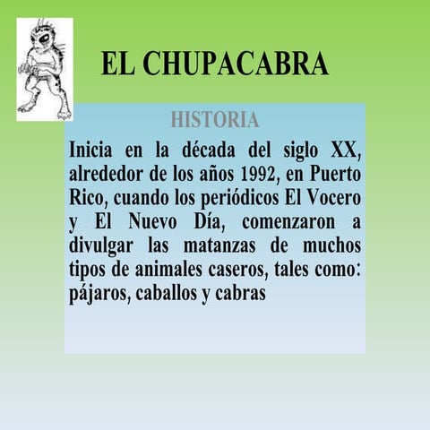 El Chupacabra | PPT