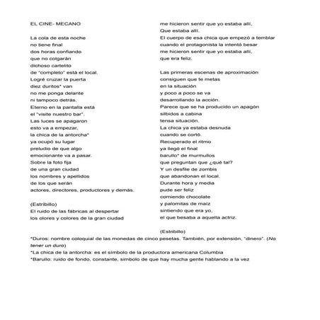 El cine, mecano | PDF | Movies | Entertainment