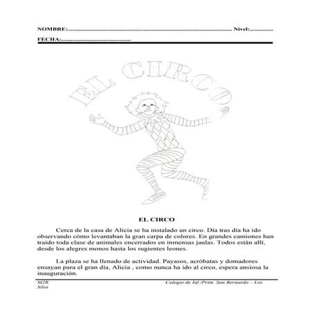 Dosier el circo original 1 | PDF